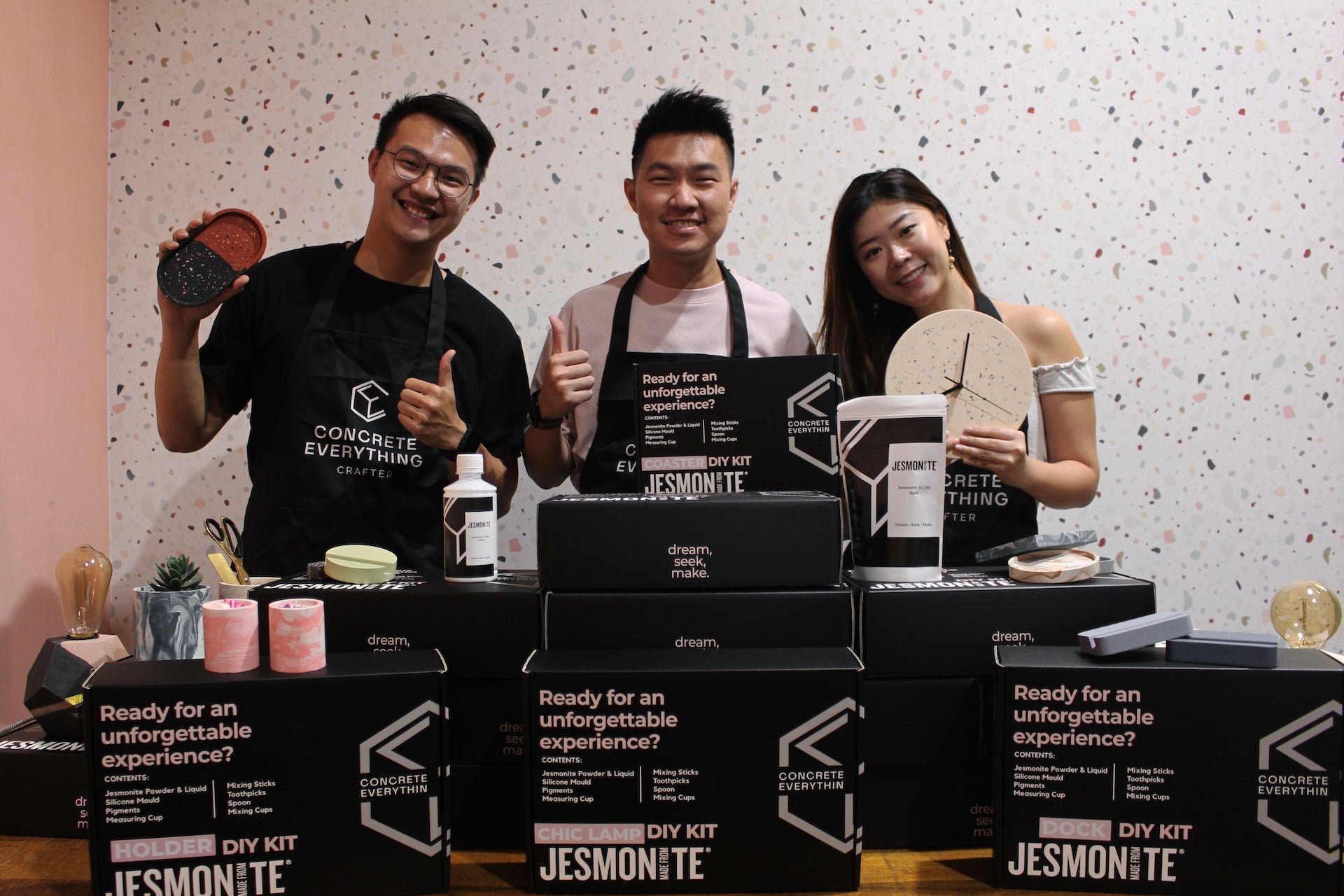 Jesmonite Official DIY Kit Singapore – Concrete Everything