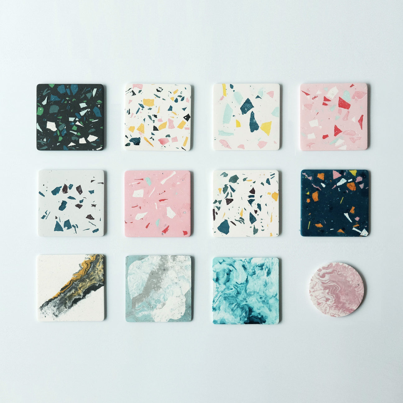 Jesmonite Marble & Terrazzo Coasters Workshop – Concrete Everything