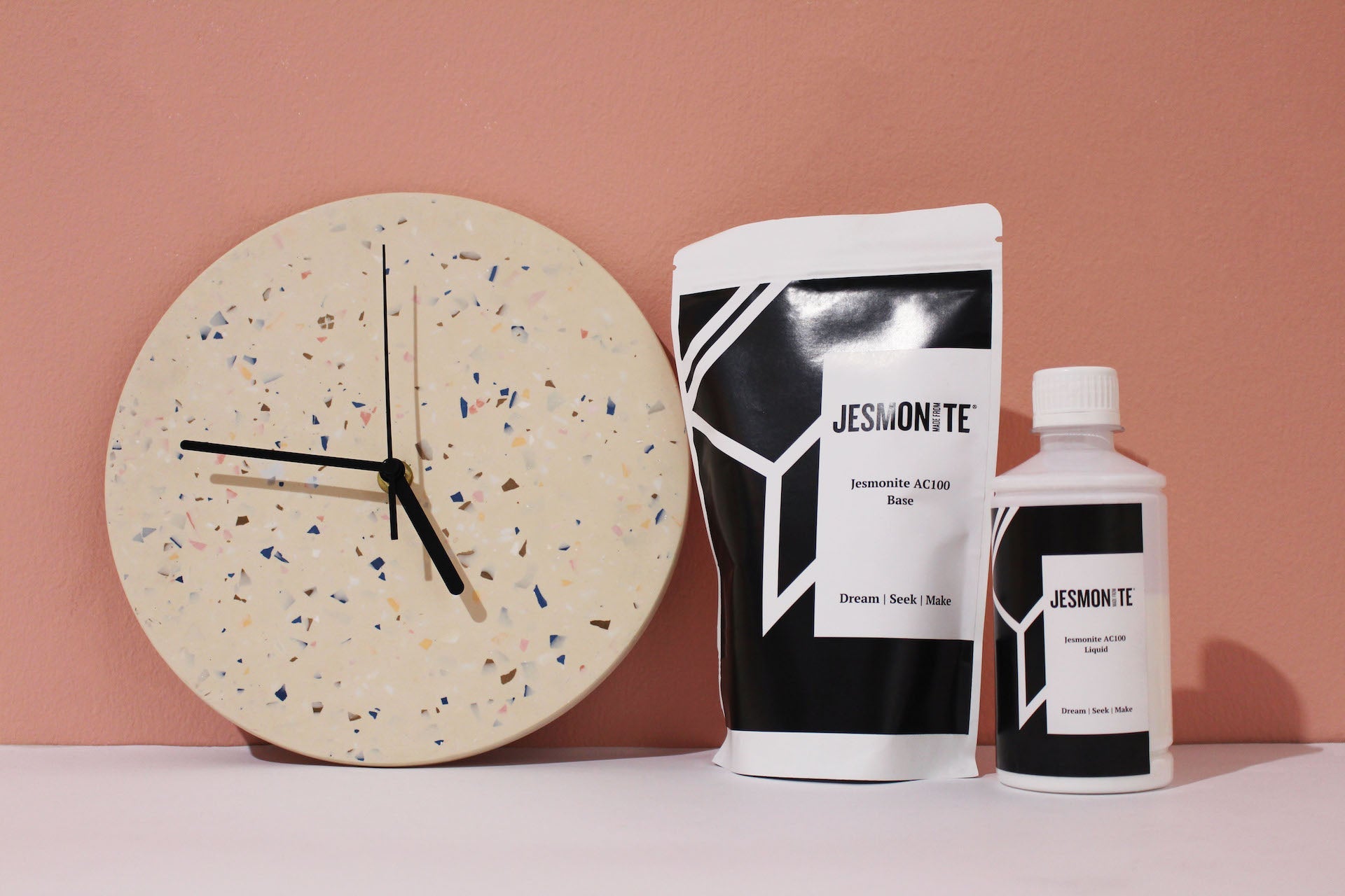 Jesmonite Official DIY Kit Singapore (Clock) – Concrete Everything