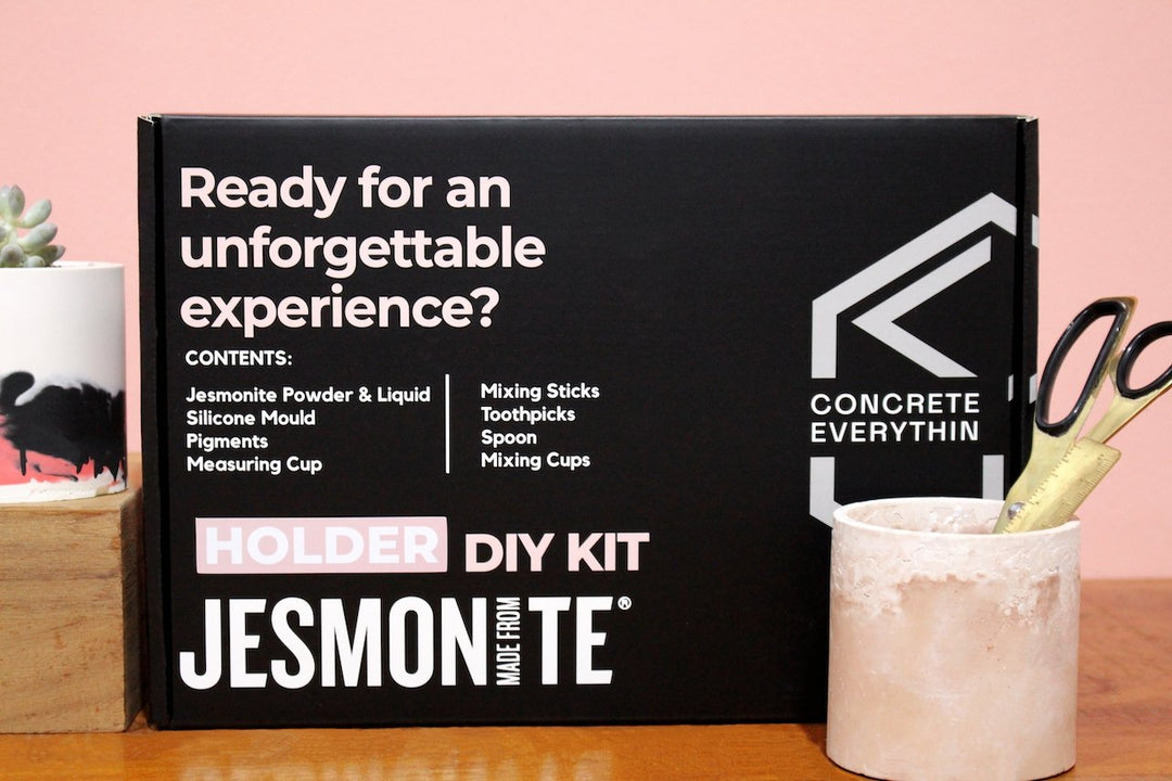 Jesmonite Official DIY Kit Singapore (Holder/Planter) – Concrete Everything